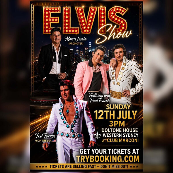 Un Tocco d'Italia Podcast 14-6-2026 - Morris Licata Promotion's Elvis ...