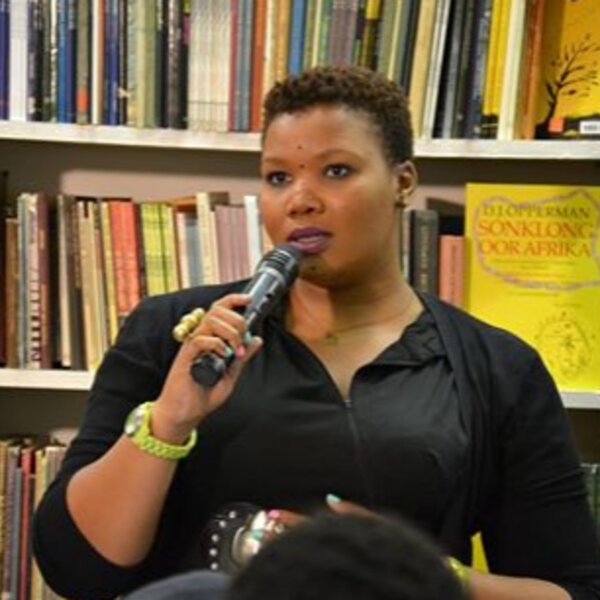 [LISTEN] Poet & cultural activist Vangile Gantsho recites the poem ...