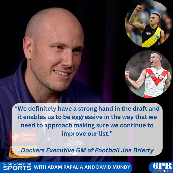 Joe Brierty: Fremantle Executive GM of Football - Wide World of Sports ...