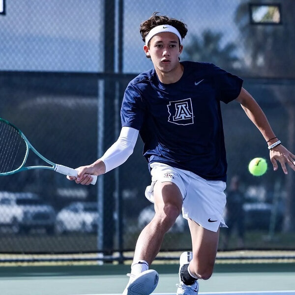 INTERVIEW: Jay Friend - Arizona Tennis Sr. No. 1 singles - Wildcats ...