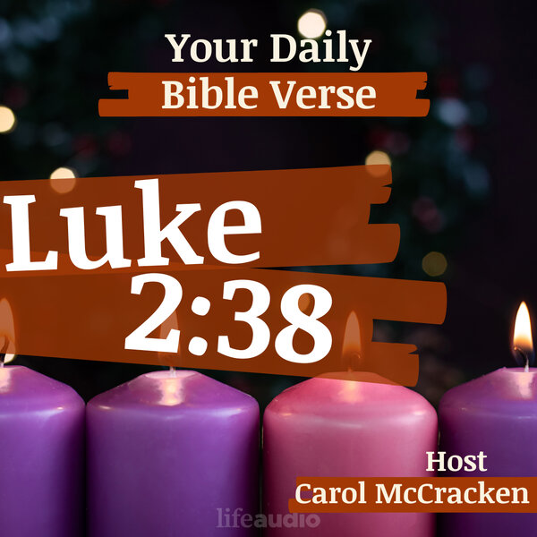 ADVENT: The Secret to Seeing Jesus (Luke 2:38) - Your Daily Bible Verse ...