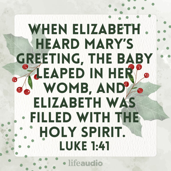 Bringing Jesus to Others (Luke 1:41) - Your Daily Bible Verse - Omny.fm