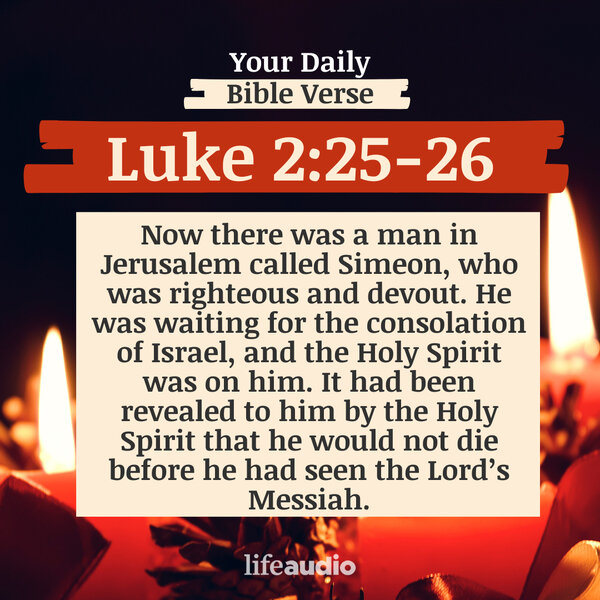 Experiencing the Present of the Holy Spirit (Luke 2:25-26) - Your Daily ...