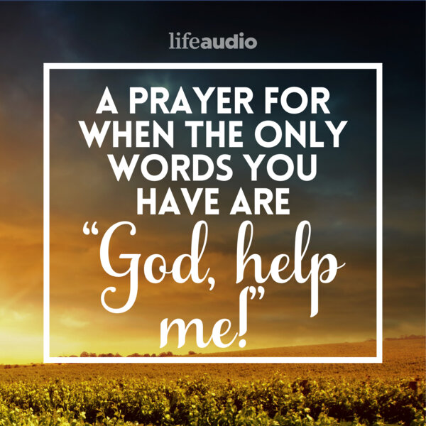A Prayer for When the Only Words You Have Are 'God, Help Me!' - Your ...