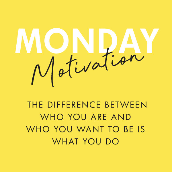 #329 - Monday Motivation: The Difference Between Who You Are and Who ...